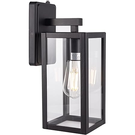 LIT-PaTH Dusk to Dawn Outdoor Wall Lantern, Wall Sconce as Porch ...