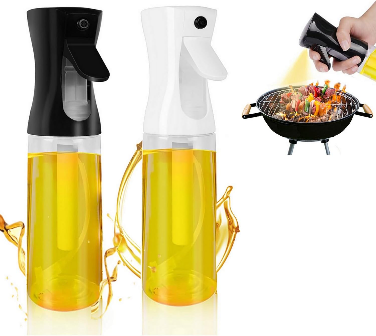 Amazon.com: BLYPHOO Oil Sprayer for Cooking Olive Oil Sprayer Bottle ...