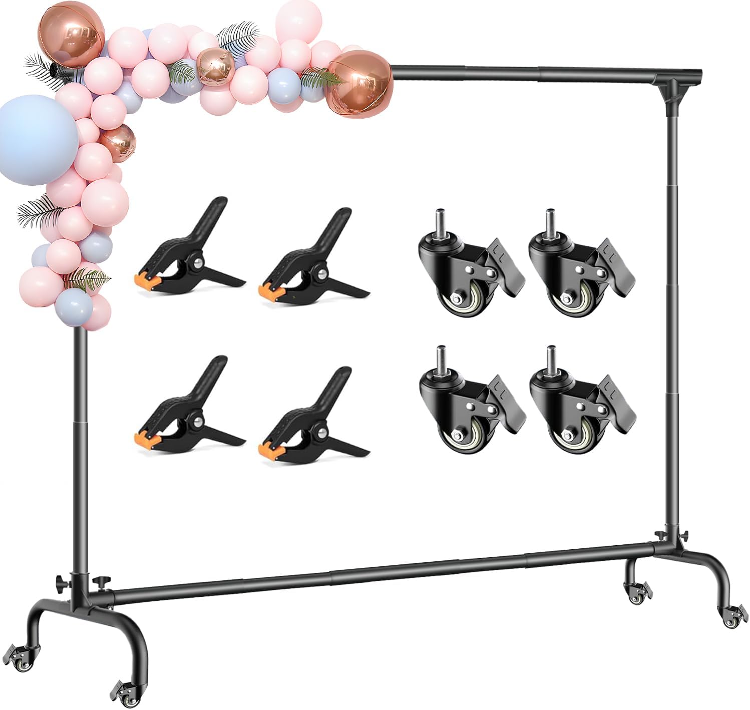 Amazon.com : Backdrop Stand, 10x7 FT Backdrop Stand for Parties with ...