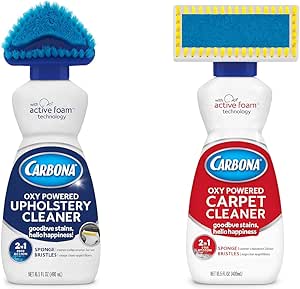 Amazon.com: Carbona Carpet Cleaner and Upholstery Cleaner Bundle | Oxy ...