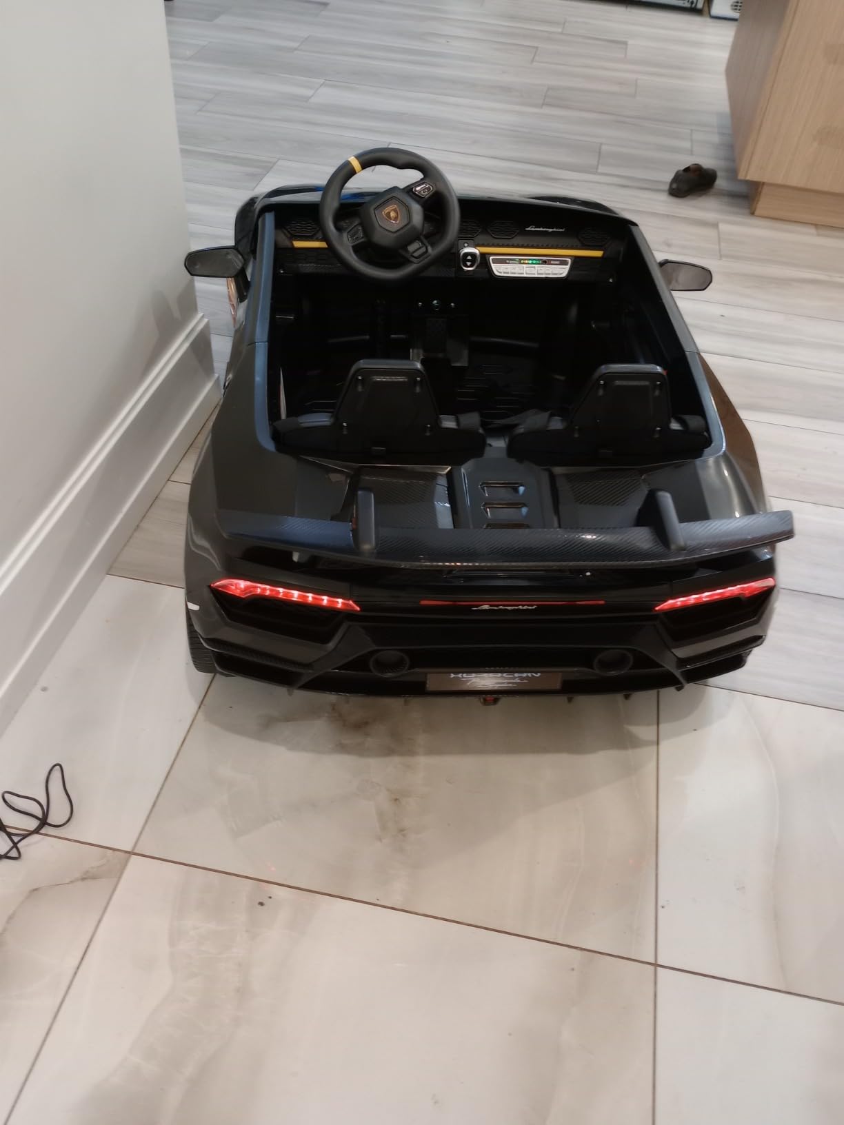 $11/mo - Finance ELEMARA 2 Seater Ride on Car, XL Lamborghini Car for ...