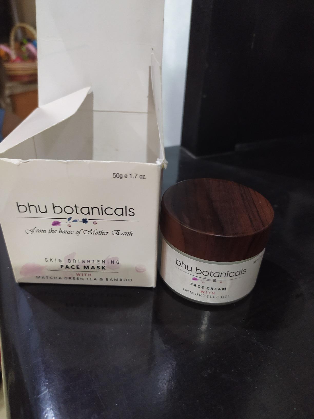bhu botanicals Skin Brightening Face Pack, Matcha Green Tea & Bamboo ...