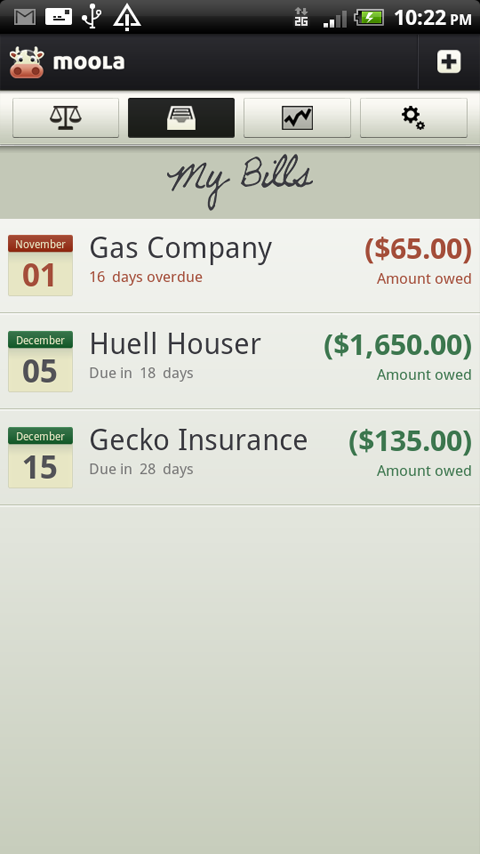 Moola Personal Finance - App on Amazon Appstore