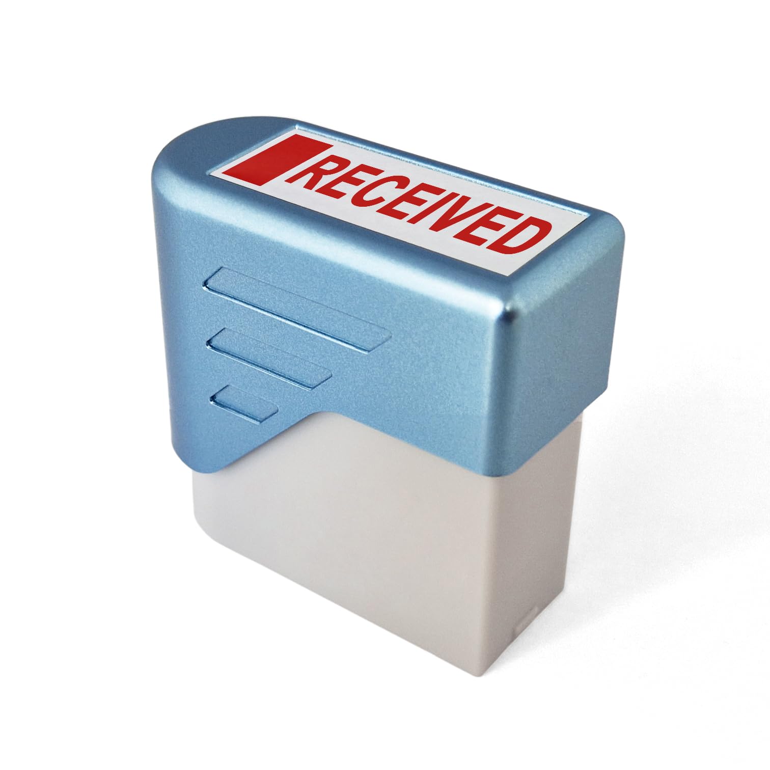 RECEIVED Rubber Stamp Self Inking Bold Red Ink Text Business Office ...