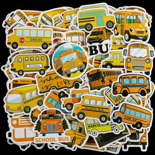 Amazon.com: Teacher Created Resources School Bus Stickers (5651) : Toys ...