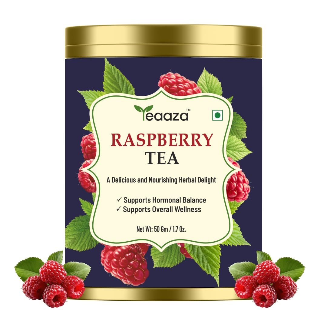 Teaaza Organic Raspberry Tea For Pcos Pregnancy And Fertility 50 ...