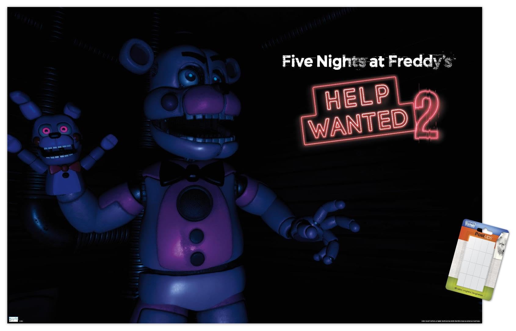 Amazon.com: Trends International Five Nights at Freddy's: Help Wanted 2 ...
