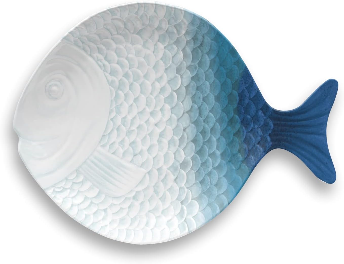 Amazon.com | Abode Homewares TarHong Coastal Scallops Fish Shaped ...