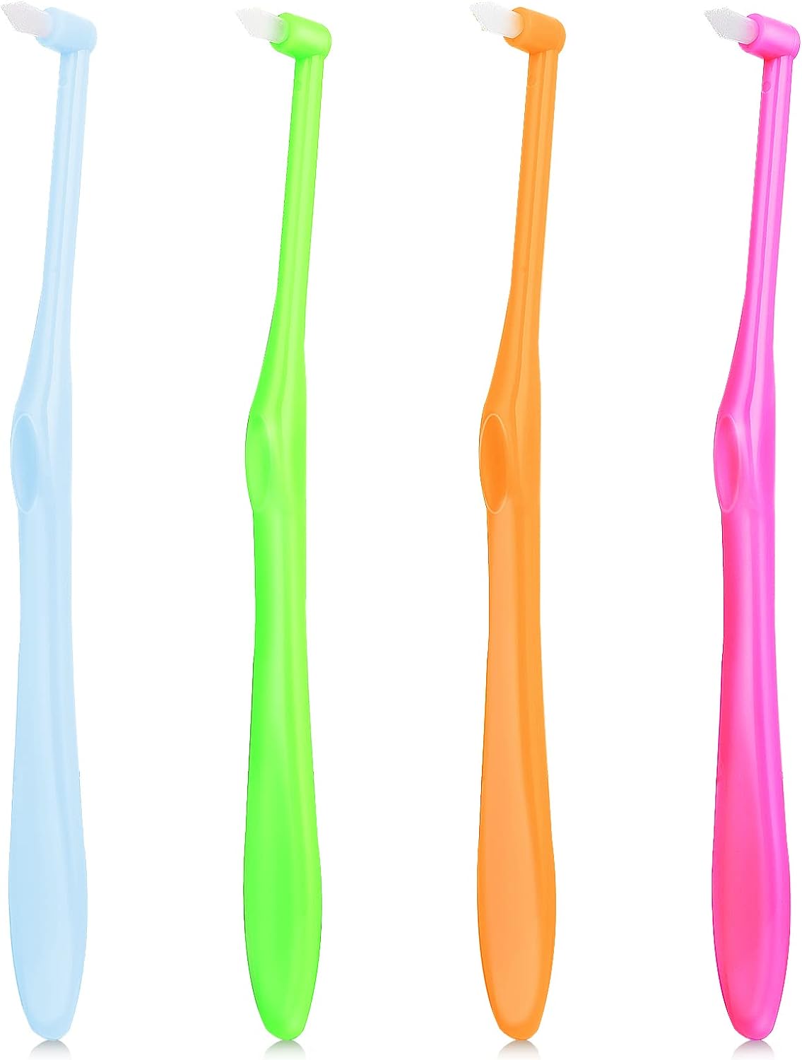Amazon.com: Ouligay 4Pcs End Tuft Toothbrush Adult, End Tuft Brush ...