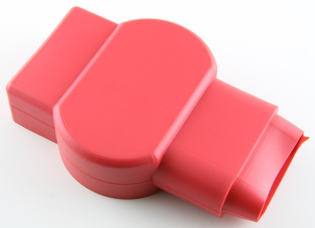Amazon.com: Red Military Battery Terminal Covers (1 per pack) : Automotive
