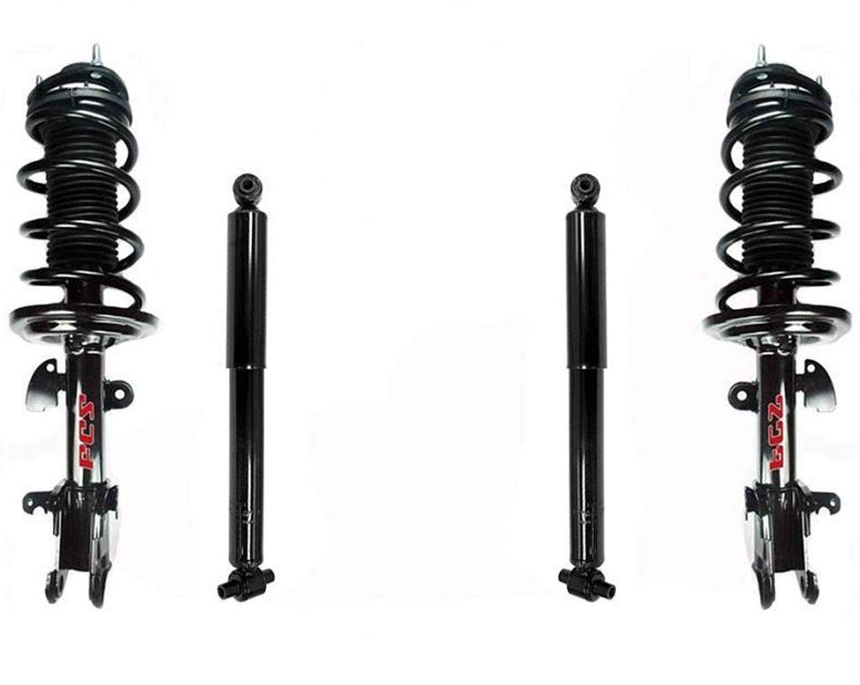 Amazon.com: Mac Auto Parts Front Complete Strut & Rear Shocks ...