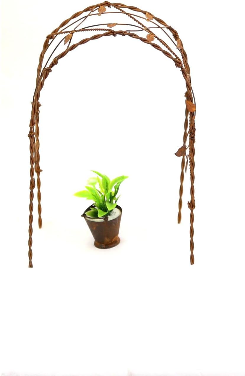 Amazon.com : Rusty Miniature Garden Arch - Set Of 2 : Patio, Lawn & Garden
