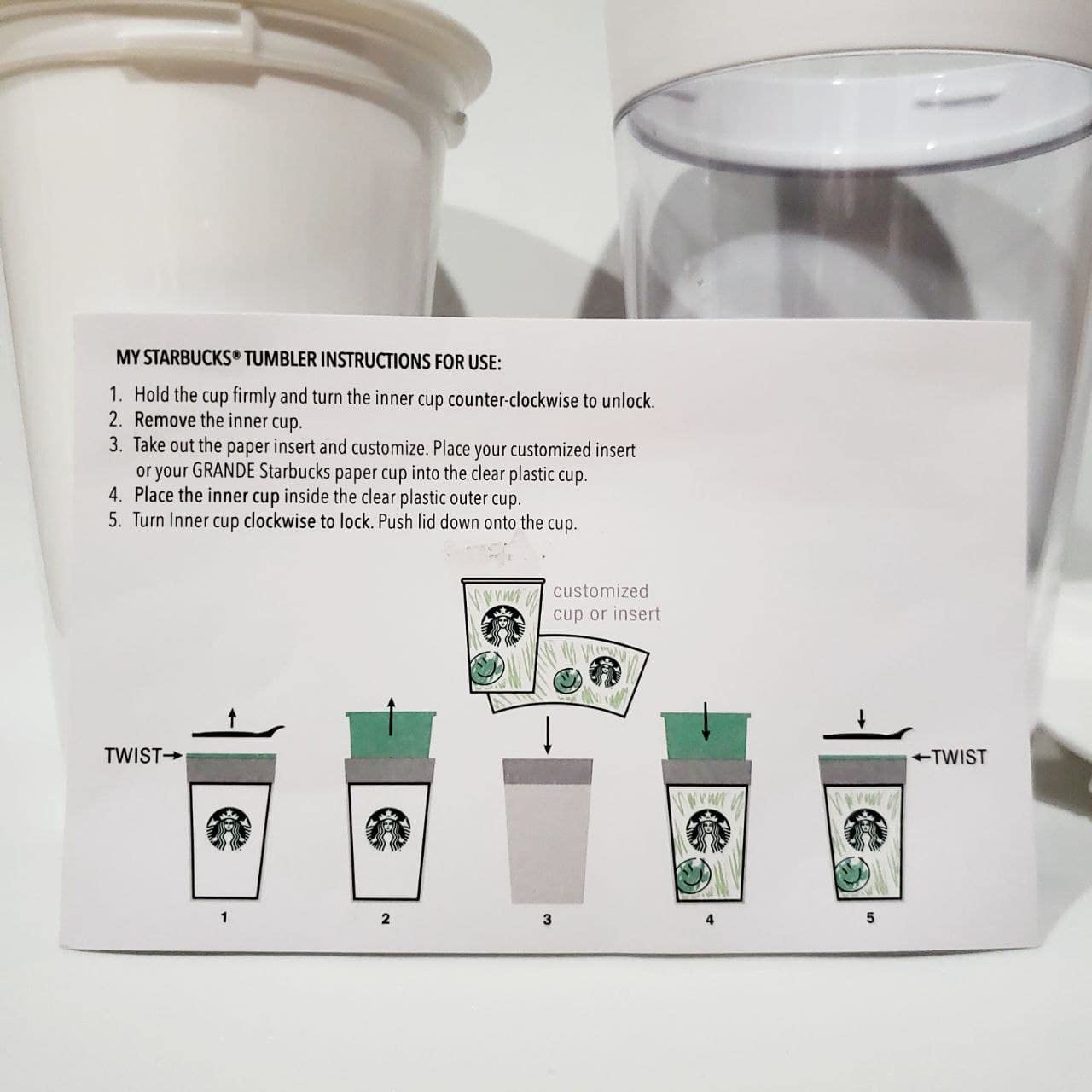 Create Your Own Starbucks Tumbler