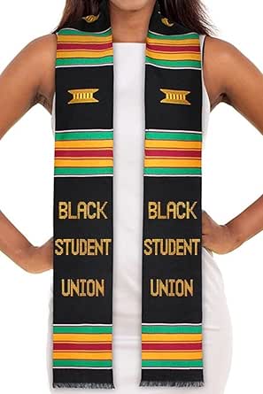 Amazon.com: ADVANSYNC Black Student Union Kente Stole (BSU) : Clothing ...