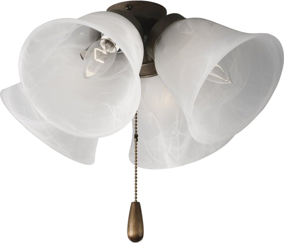 Progress Lighting P2643-46 Four-Light Universal Fan Light Kit with ...