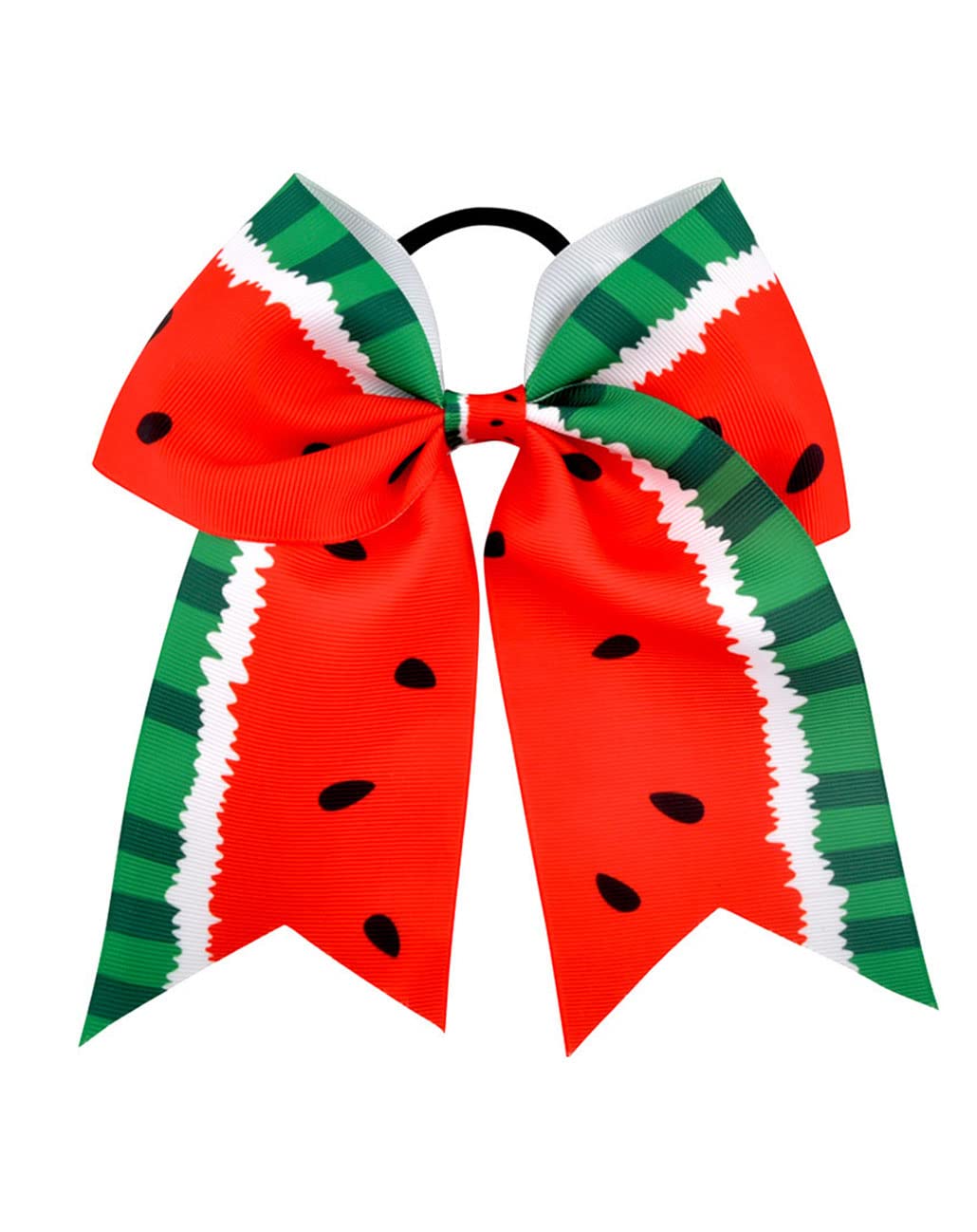 Amazon.com : BBTDIN Watermelon Cheer Bow Fruit Hair Bowknot for Girls ...