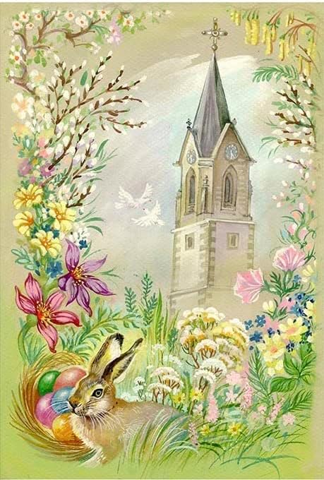 Amazon.com: Easter Rice Paper for Decoupage A4 I Decoupage Paper ...