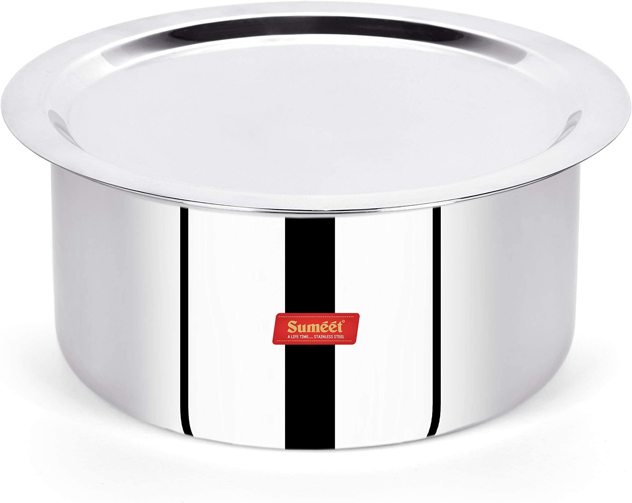 Buy Super HK Aluminium Patila/Bhagona/Tapeli with LID (Aluminum, 15 ...