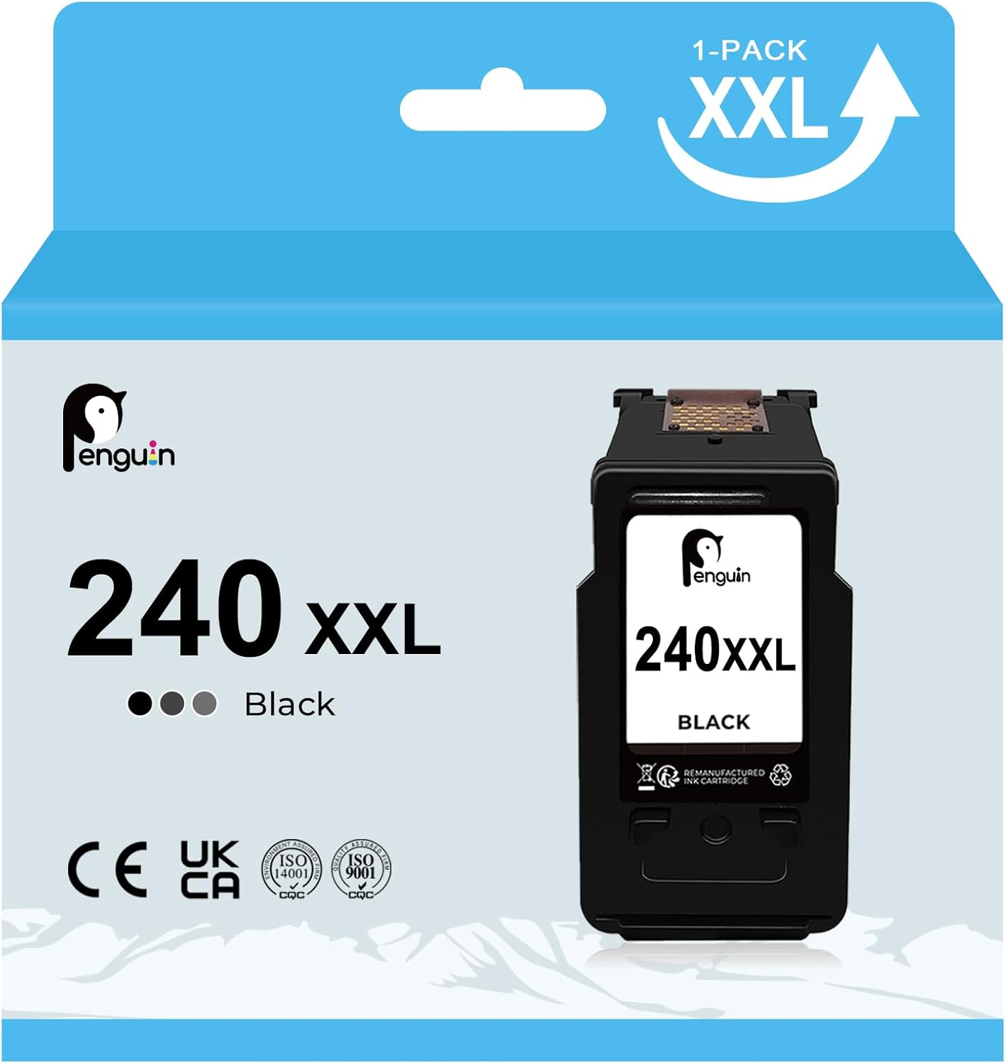 Amazon.com: Penguin 240XL Black Remanufactured Ink Cartridges for Canon ...