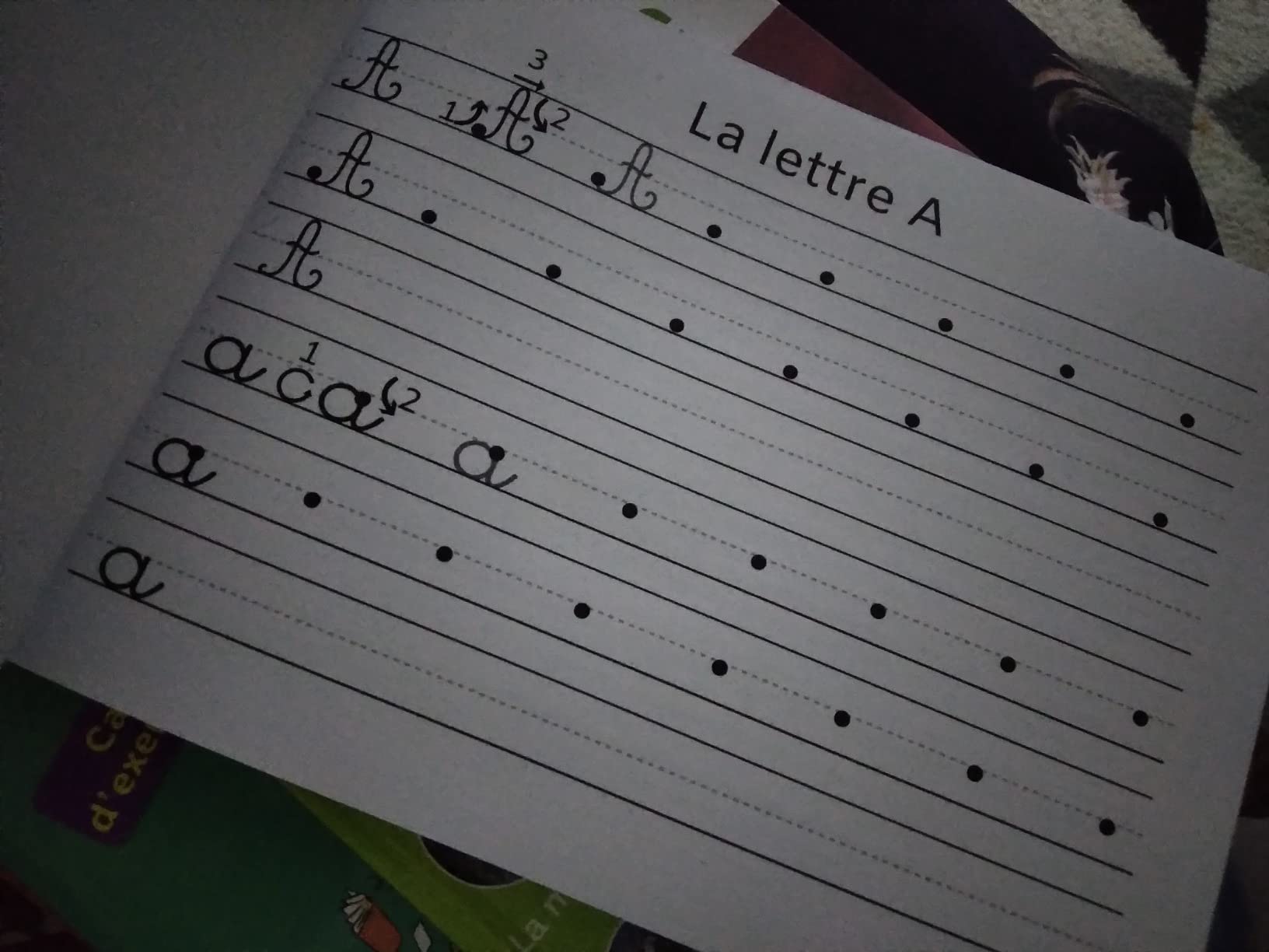 Cahier d'écriture CP: Apprendre à écrire l'Alphabet et les Chiffres ...