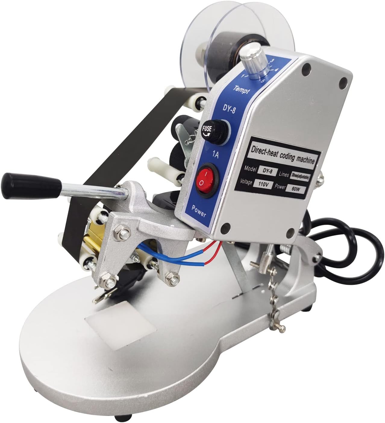 Amazon.com: PreAsion Coding Printer Manual Hot Stamp Ribbon Coding ...