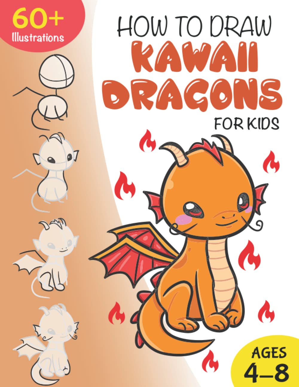 Buy How to Draw Kawaii Dragons for Kids: A Fun and Easy Step-by-Step ...