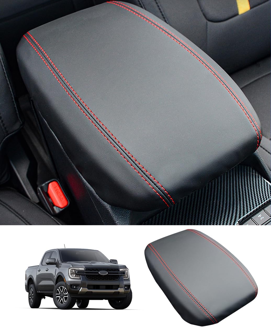 Amazon.com: KEPHTH for 2024 2025 Ford Ranger Center Console Armrest ...