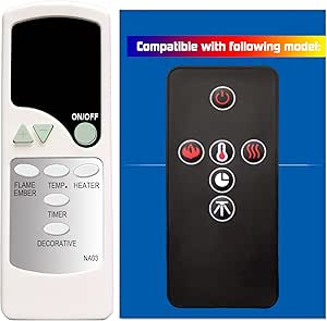 Amazon.com: Replacement for Napoleon Fireplace Heater Remote Control ...