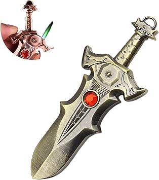 Amazon.com: SIMBAE Cool Metal Torch Lighter, Unique Swords Design ...
