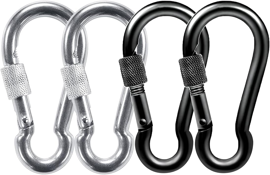Amazon.com : PROND Locking Carabiners, Heavy Duty Carabiner, 316 ...