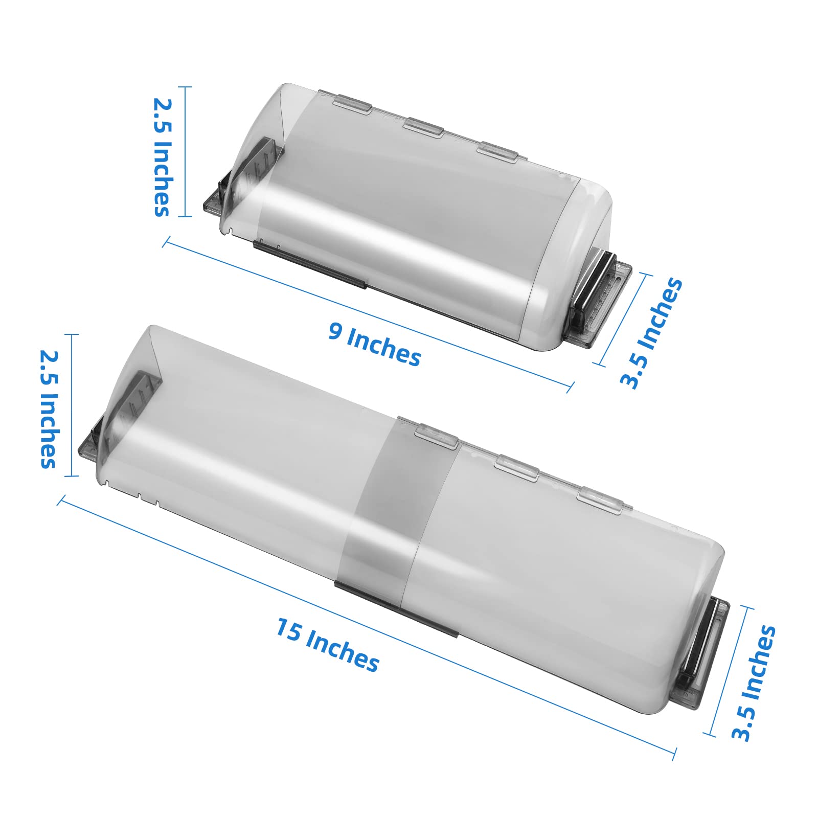 Snapklik.com : Powerful Magnetic Air Vent Deflectors, 9-15.5 Inches For ...