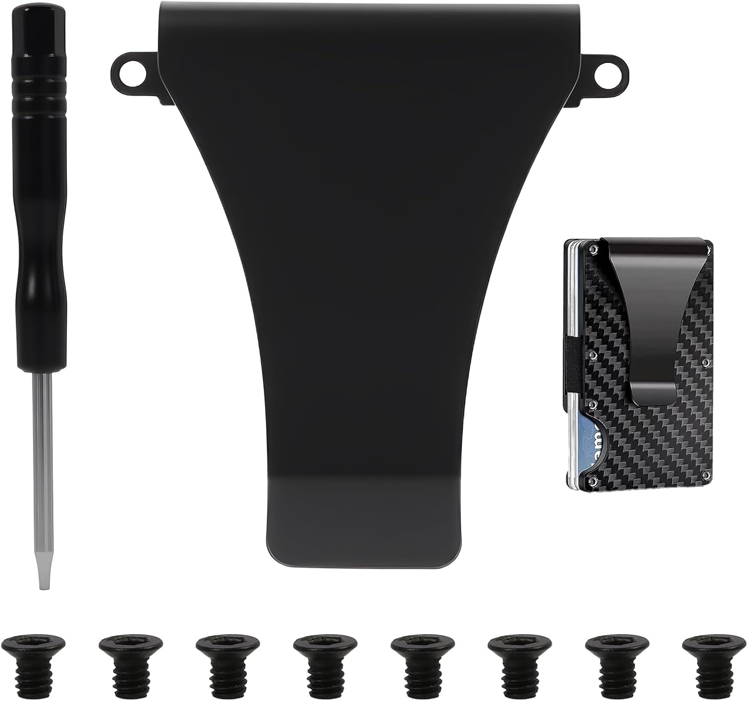 MILAKE Wallet Money Clip Accessories Kit Compatible with The Ridge RFID ...