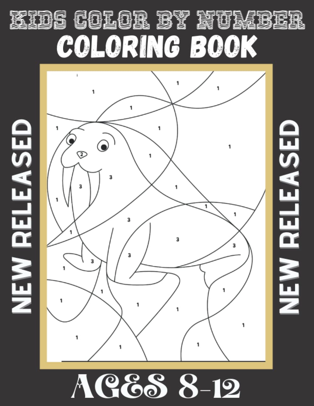 Kids Color By Number Coloring Book Ages 8 12 Kids | Desertcart UNITED ...