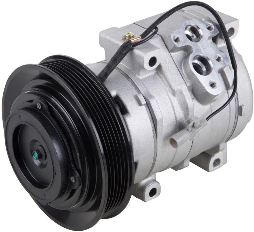 Amazon.com: AC Compressor & A/C Clutch For Toyota Yaris 2006 2007 2008 ...