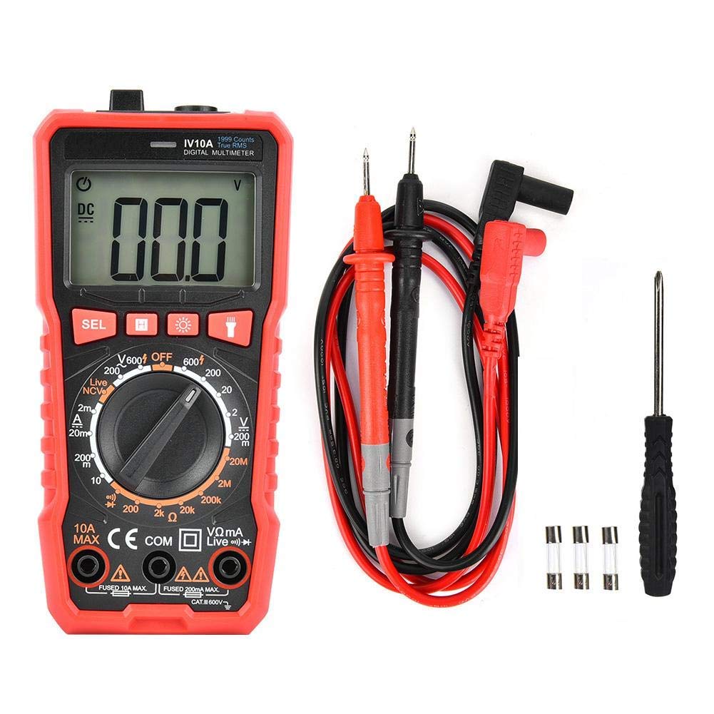 Buy Digital Multimeter, Mini Portable Digital Multimeter True RMS ...