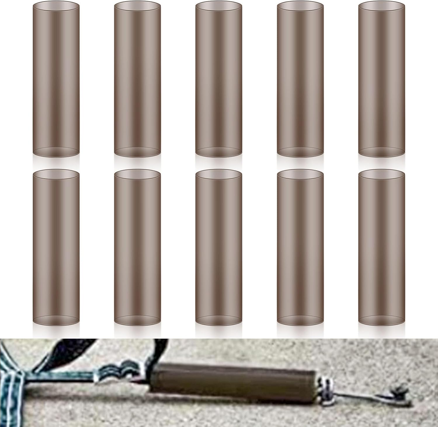 Amazon.com : 10 Pack Pool Cover Spring Sleeve, Pool Cover Spring Covers ...