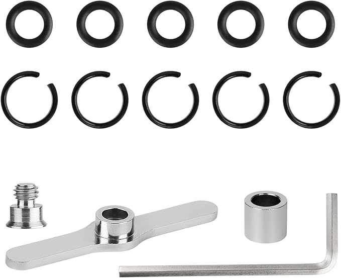 Amazon | 3/8インチ インパクトレンチ ソケット リテーナー リングツールキット インパクト保持リングクリップ Oリング付き ...