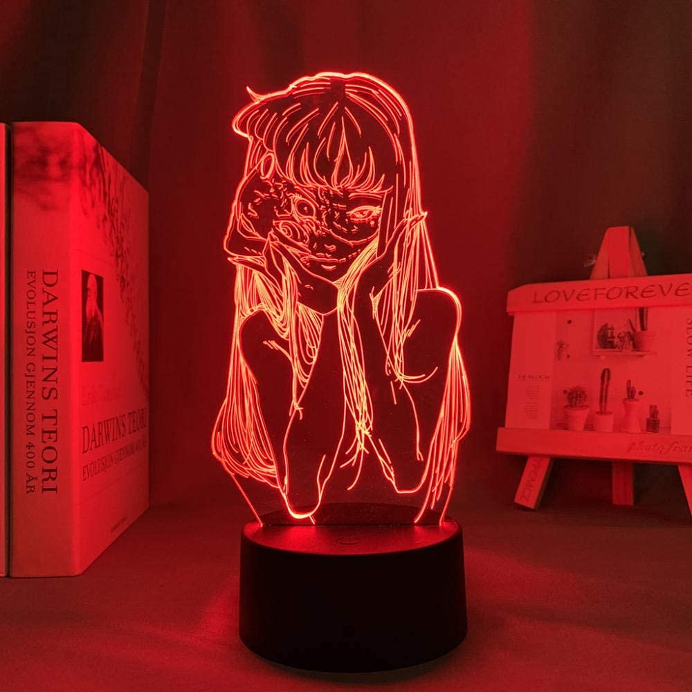 Buy Girls Night Light for Girls Boys Nightlight Anime Figure Lamp ...