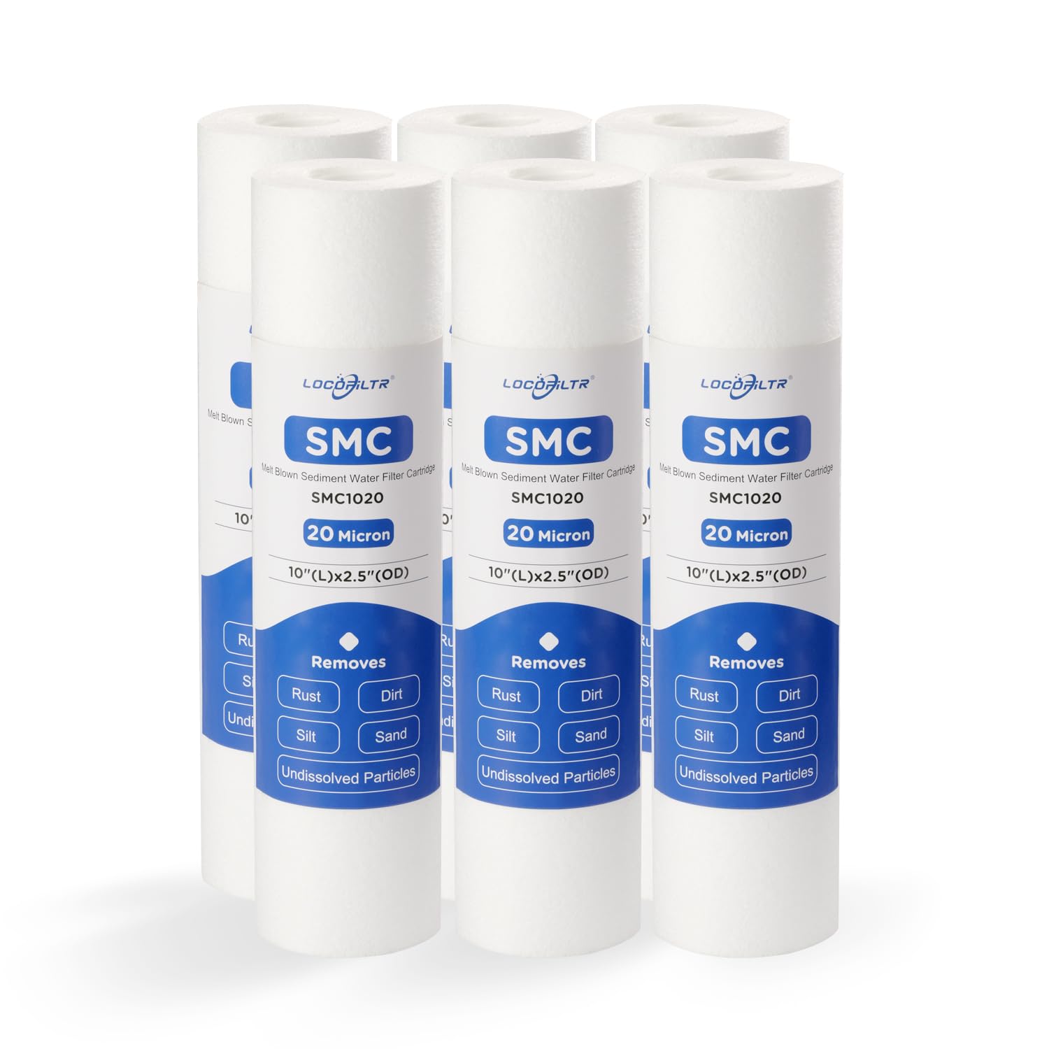 Amazon.com: Whole House Water Filter Cartridge, 20 Micron Water Filter ...