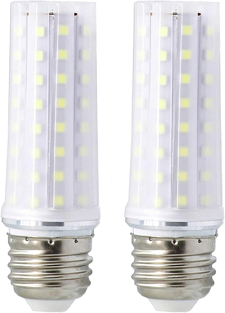 Amazon | E26 口金 LED 電球 12W 100W - 120W 形相当 2個セット直径26mm E26 LED 昼光色 1000-1200ルーメン 広配光タイプ 高輝度 長寿命 ...