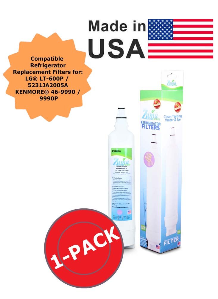 LG LFX25975ST Compatible Refrigerator Water and Ice Filter by Zuma ...