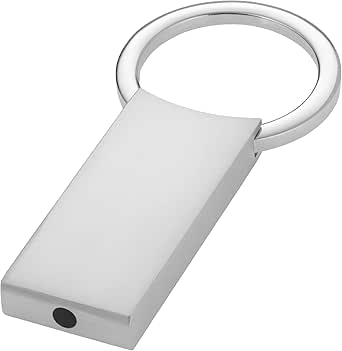 Amazon.com: Bullet Omar Rectangular Key Chain (1.8 x 0.8 x 0.2 inches) (Silver) : Clothing ...