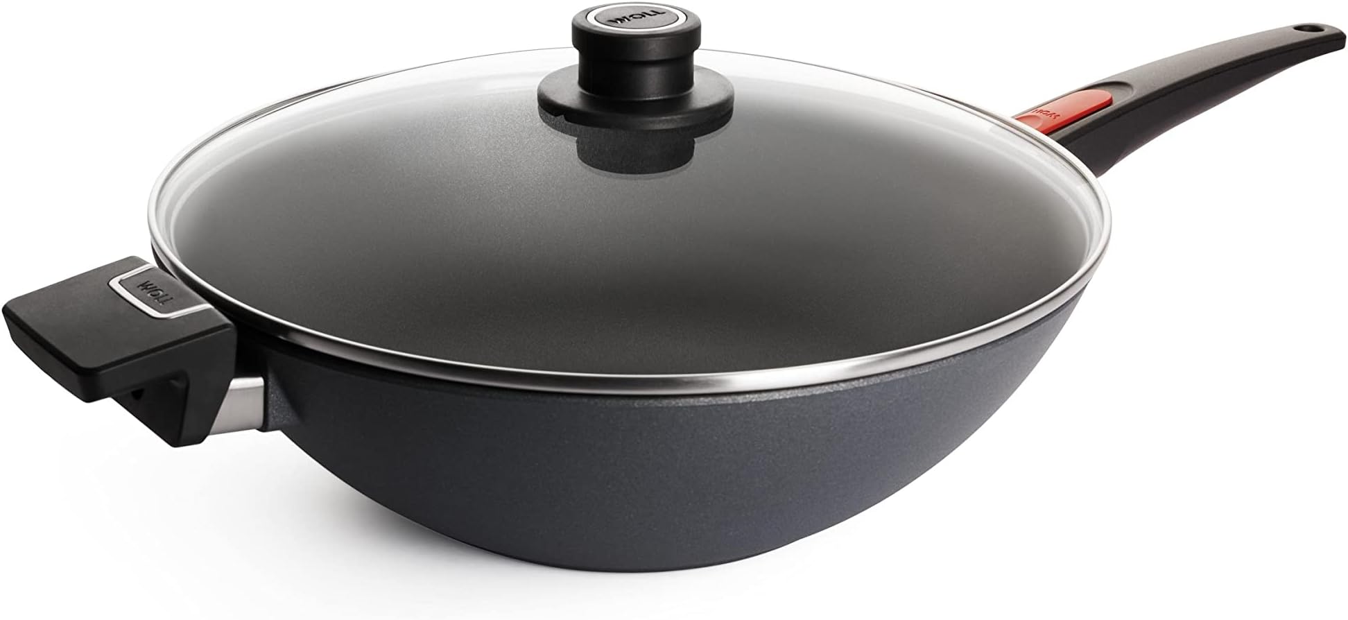 Amazon.com: Woll Nowo Titanium Wok with Side Handles and Lid, 12.5-Inch ...
