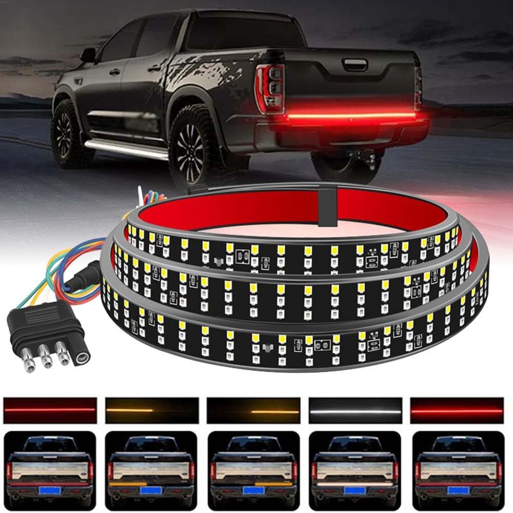 Amazon.com: GSOWO 48" Truck Tailgate Light Bar, 432 LED Tailgate Lights ...