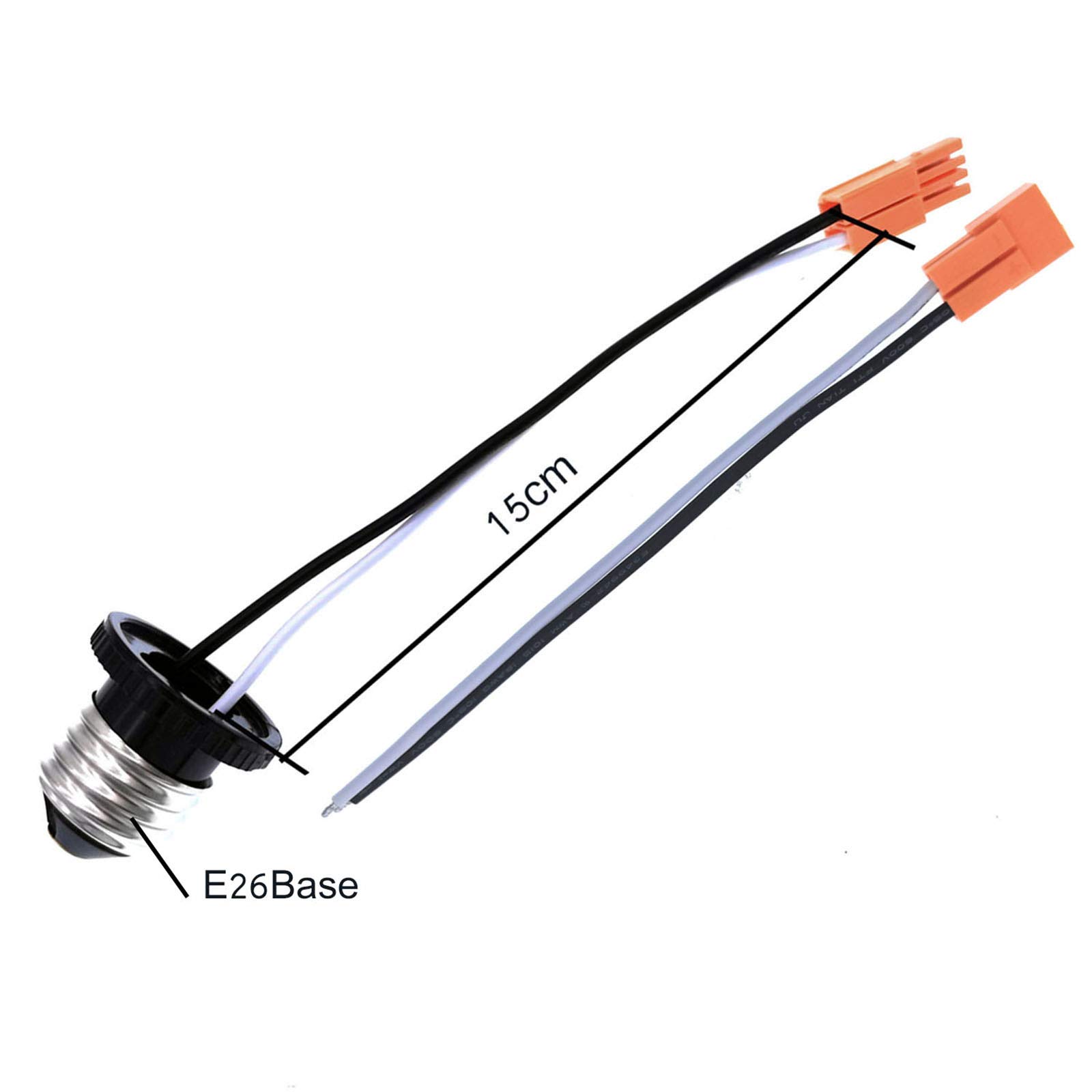 Snapklik.com : TWDRTDD E26 Socket To Led Recessed Lighting,Medium ...