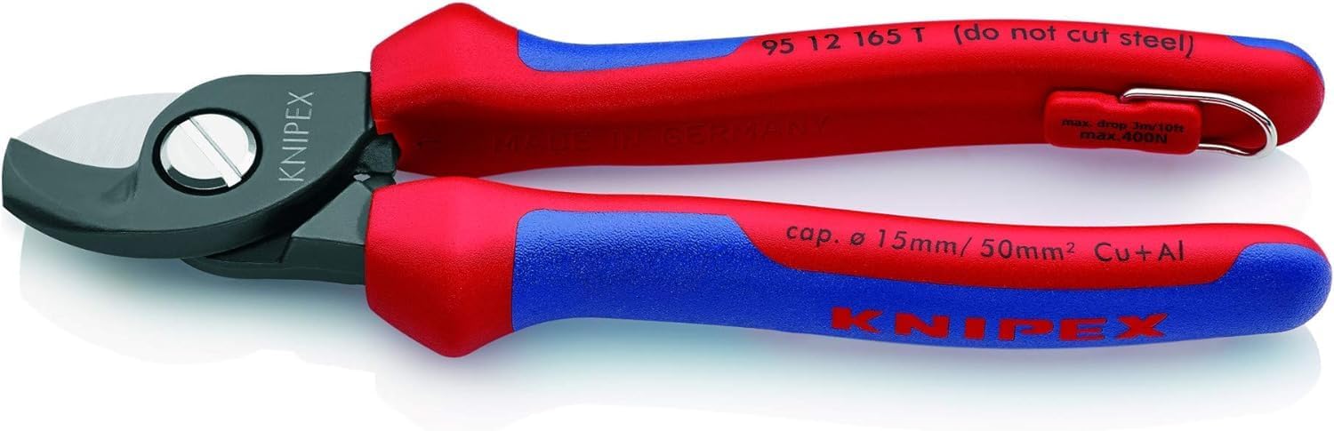 Knipex Coupe-câbles forgé gainées en plastique 190 mm 95 61 190 ...