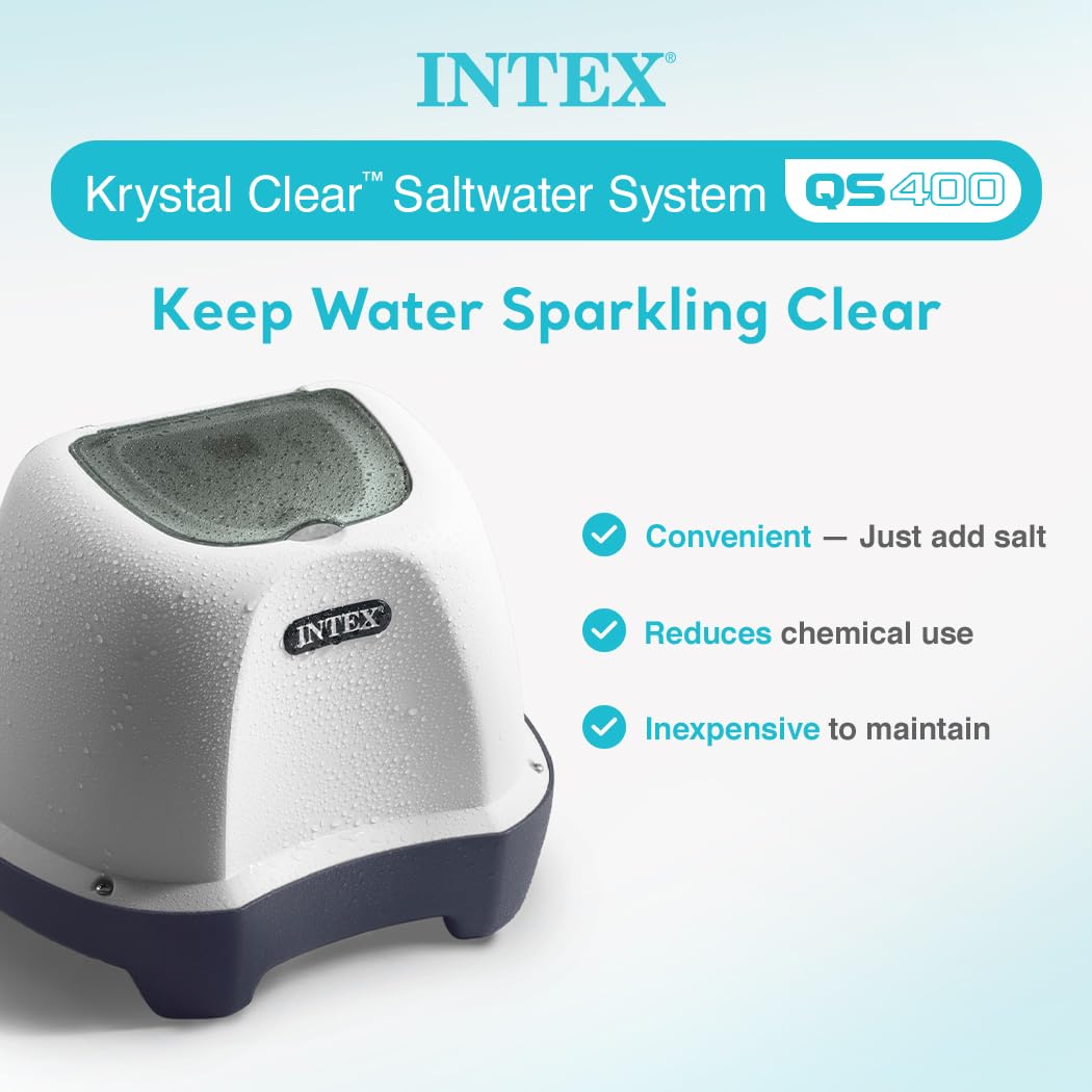 Snapklik.com : Intex Krystal Clear Saltwater Pool Chlorine System For ...
