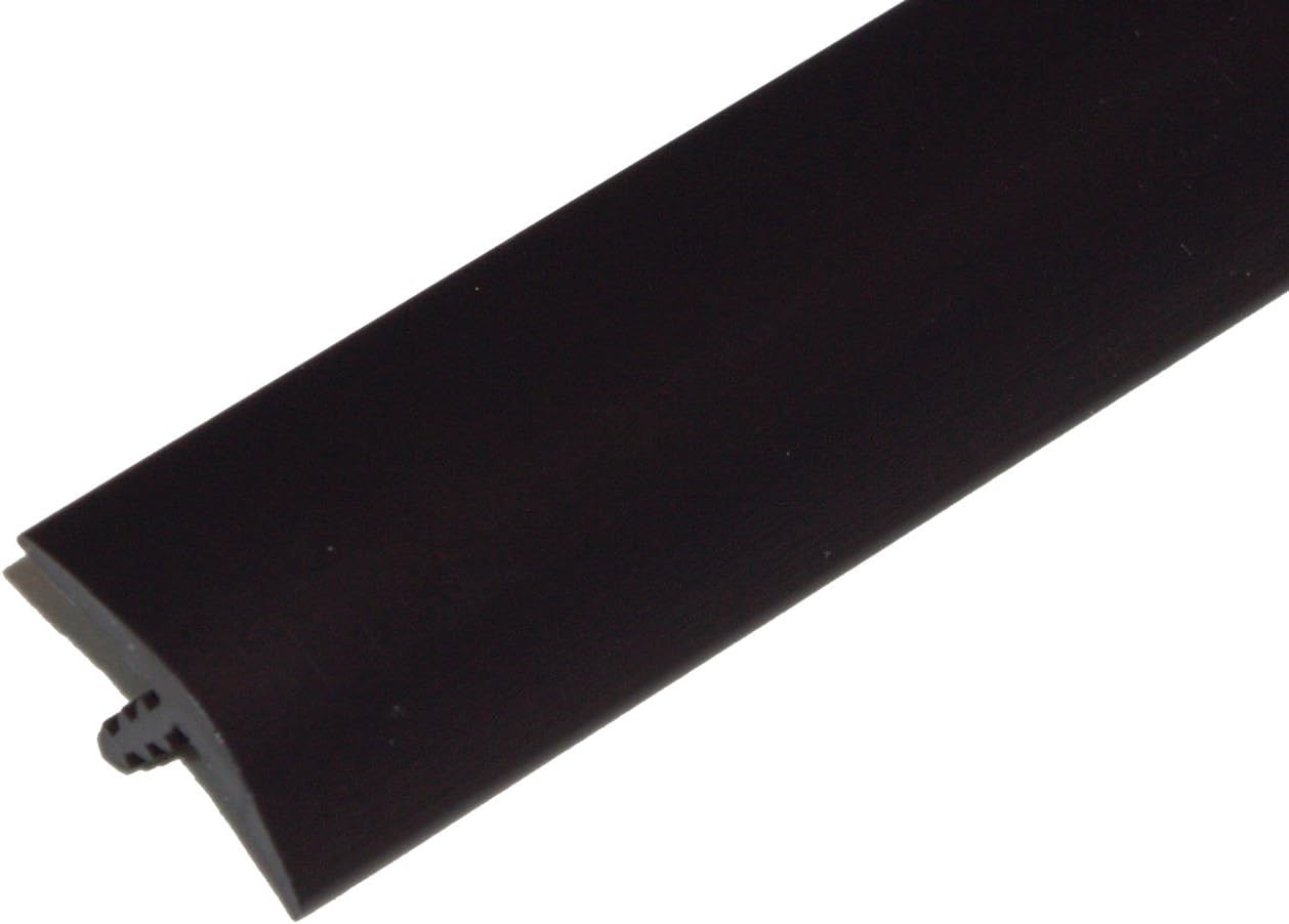 Amazon.com: Edge Supply Black 3/4 in x 100 Ft Center Barb Tee Moulding ...