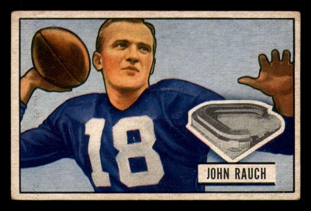 Amazon.com: Football NFL 1951 Bowman #44 John Rauch VG/EX Very Good ...