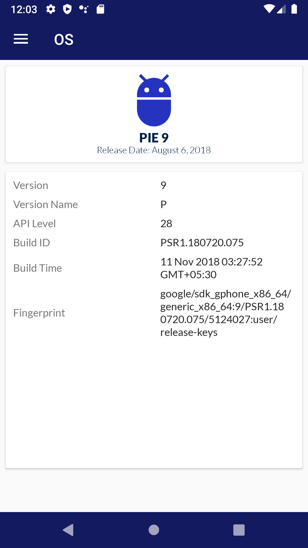 My Device Info - App on Amazon Appstore